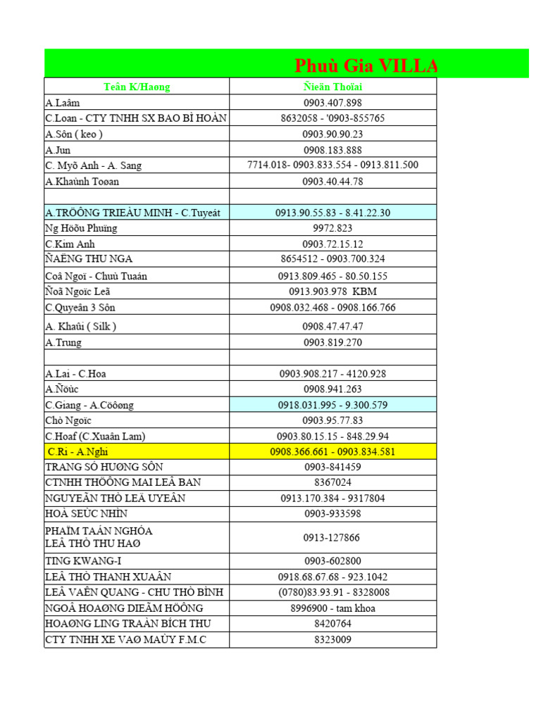 110 KH Vincom q1 | PDF