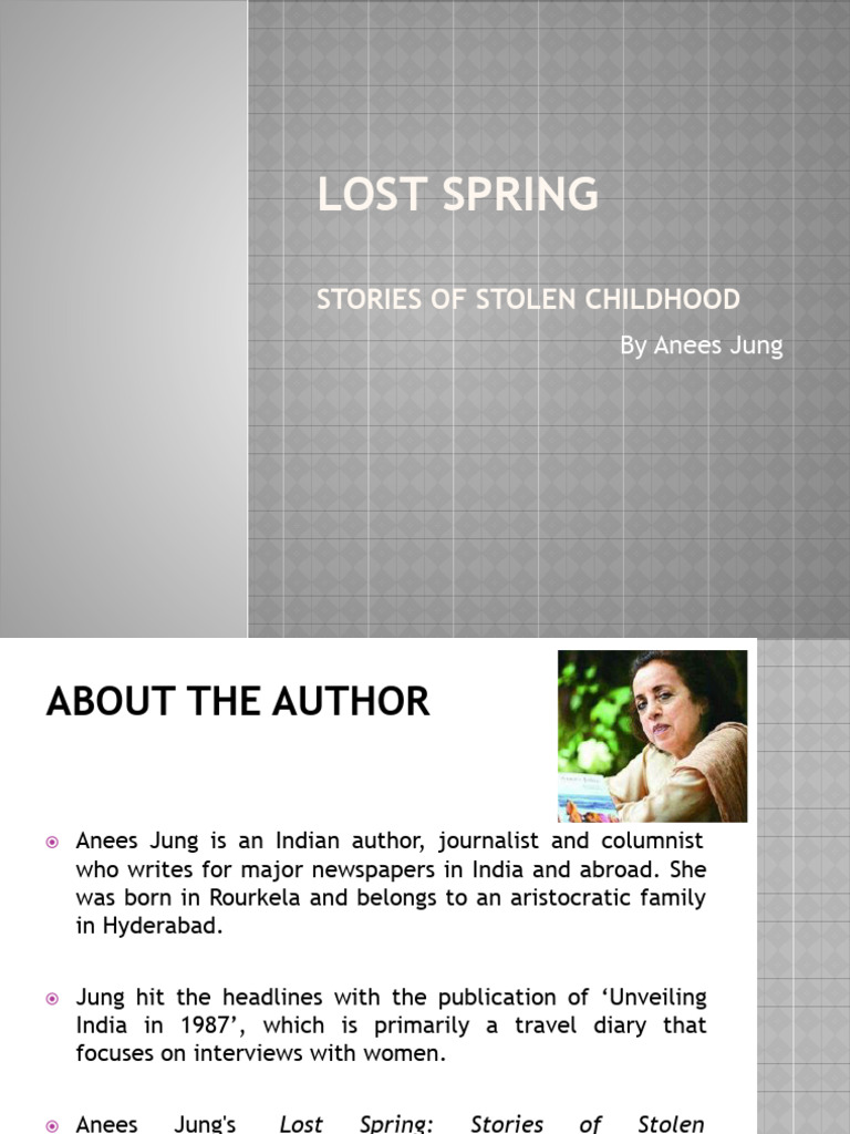 Lost Spring | PDF