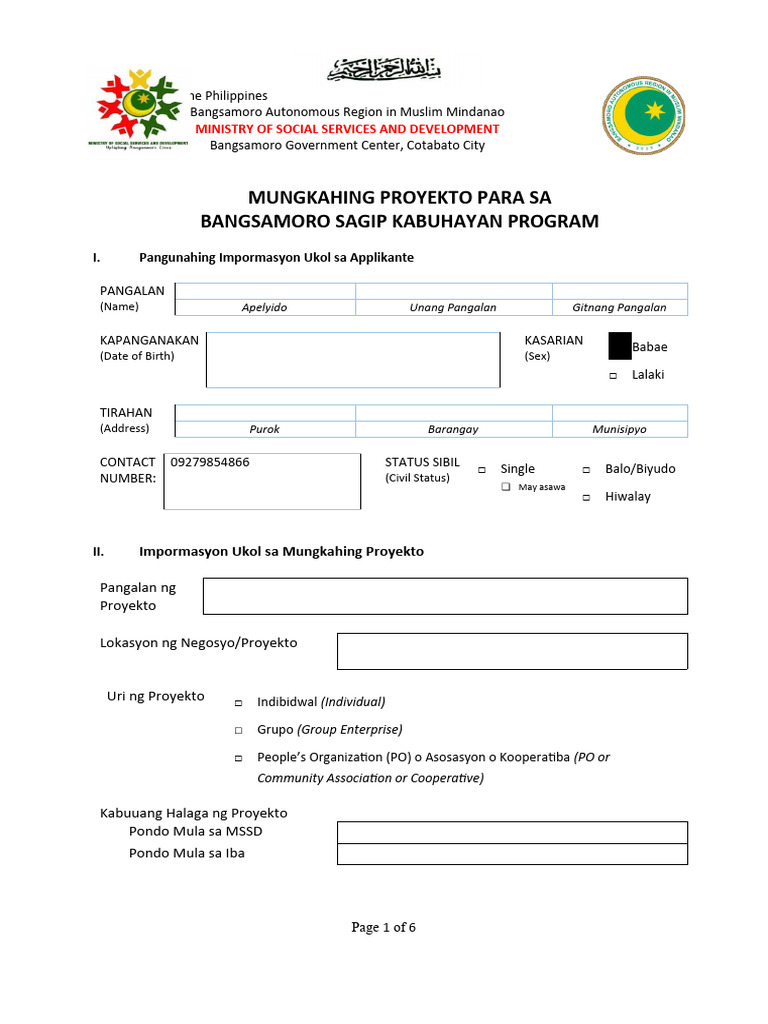 BSK-Individual-Project-Proposal-Format | PDF