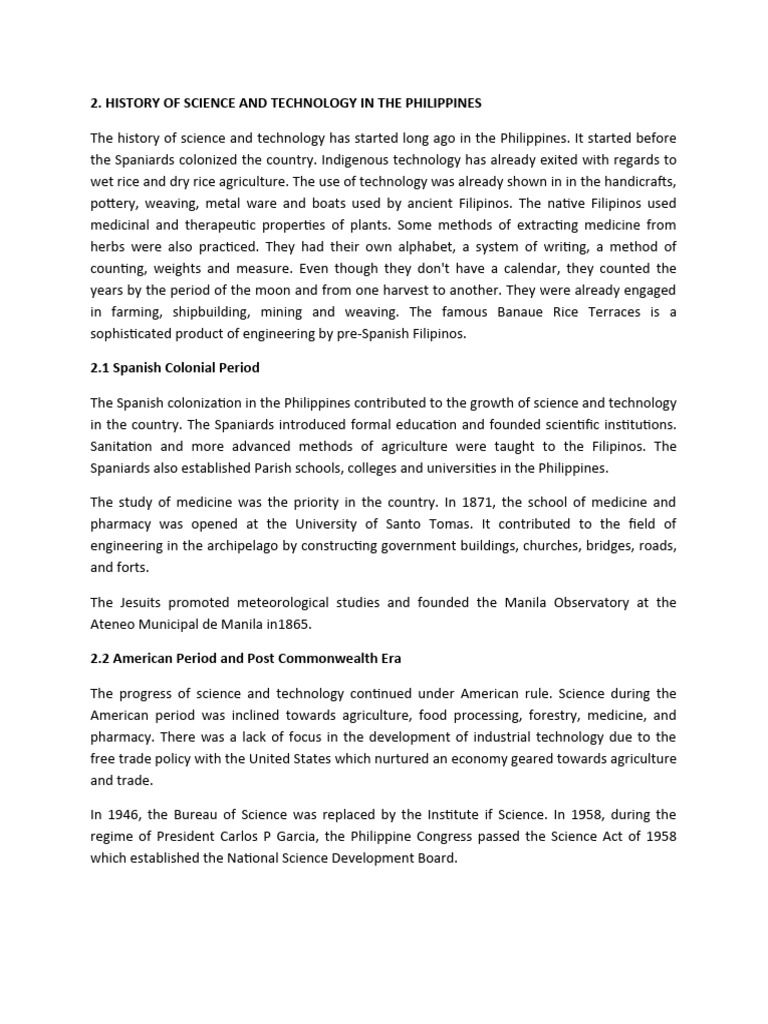 STS-2 2 | PDF | Science | Philippines