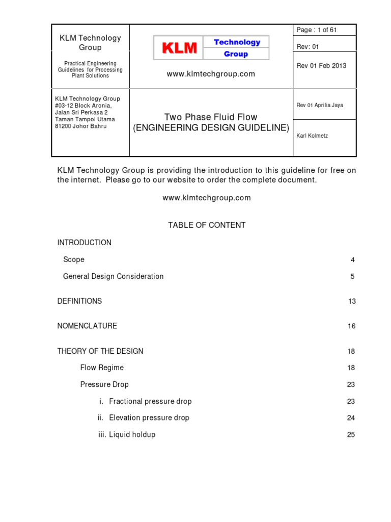 KLM Technology Group Practical Engineering Guidelines For Processing ...