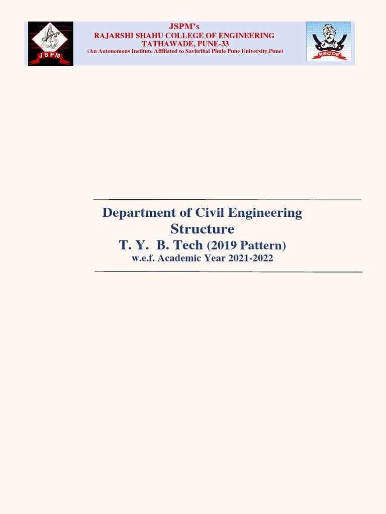 TY Btech Civil | PDF | Green Building | Fluid Dynamics
