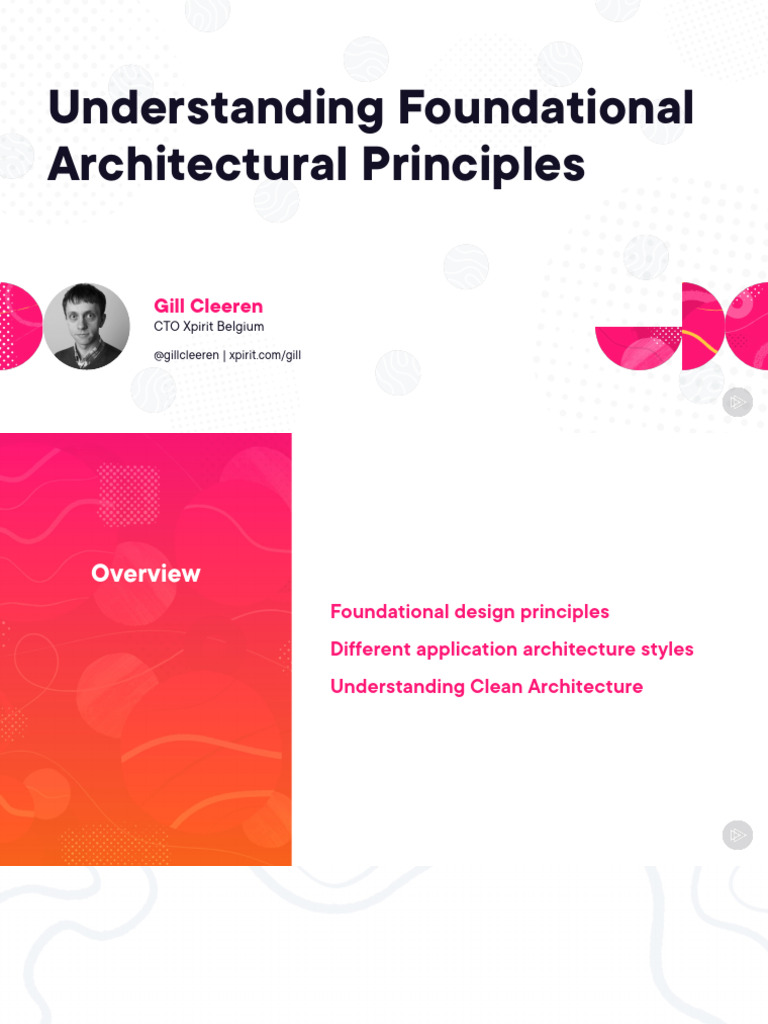 Understanding Foundational Architectural Principles Slides | PDF | Interface (Computing ...