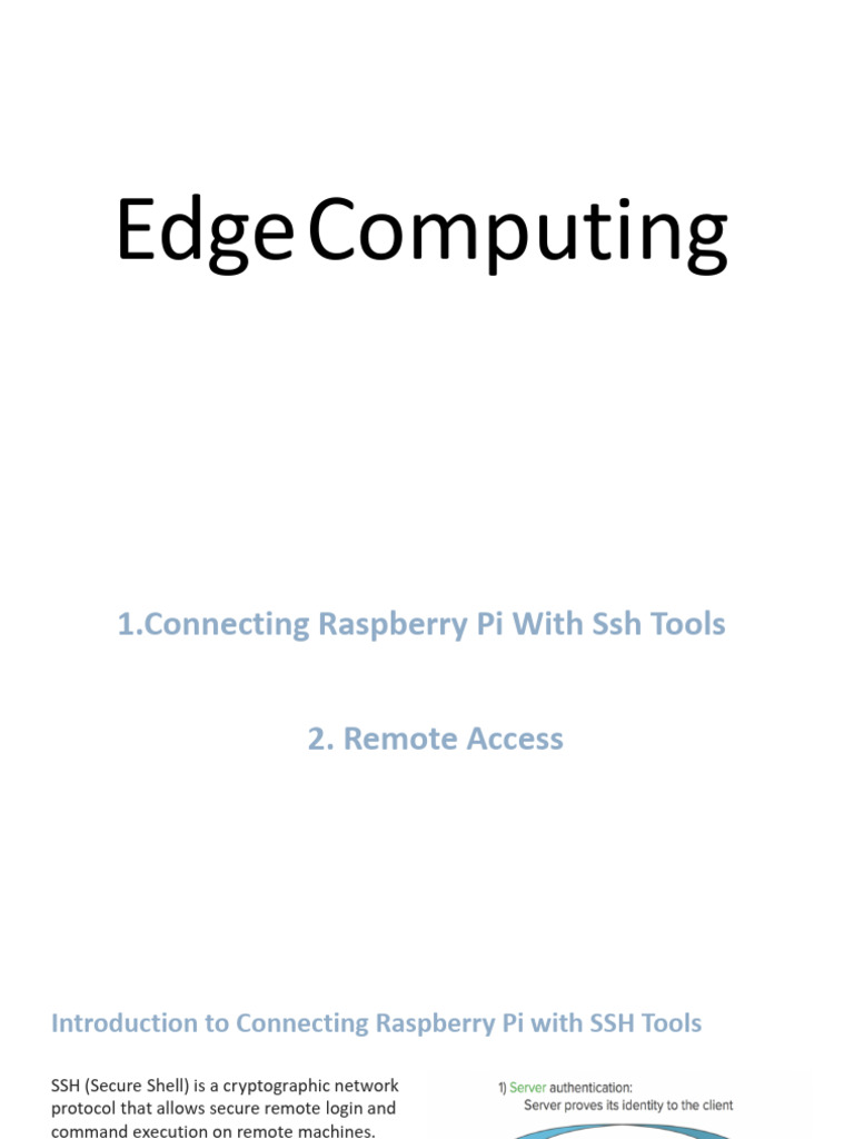 Final Ec Slides | PDF | Secure Shell | Computing