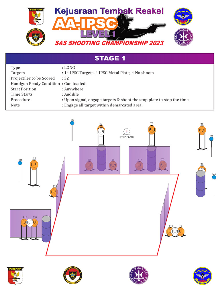 SAS Shooting Championship Stages 2023 | PDF | Projectile Weapons ...