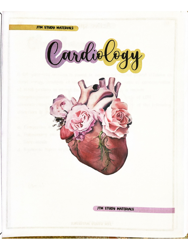 Cardiology JTM | PDF