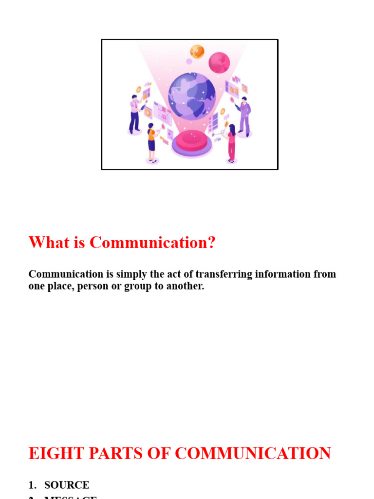 What Is Communication | PDF