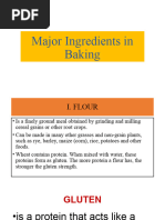 Chemistry in Baking PDF | PDF | Breads | Baking