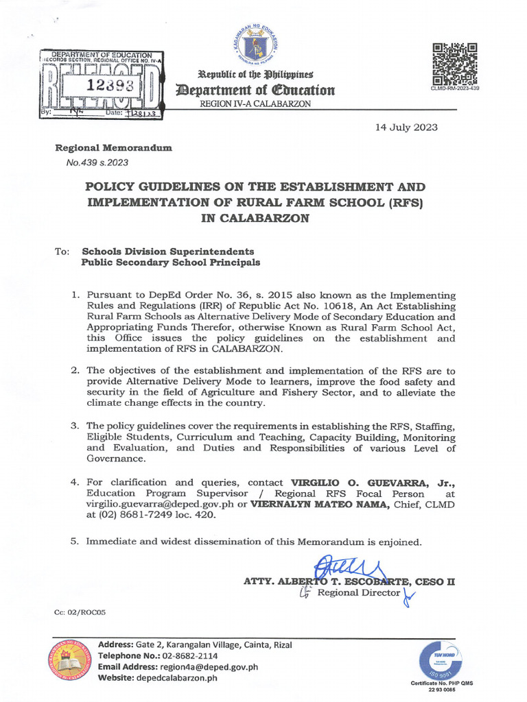 CLMD-RM-2023-439 | PDF