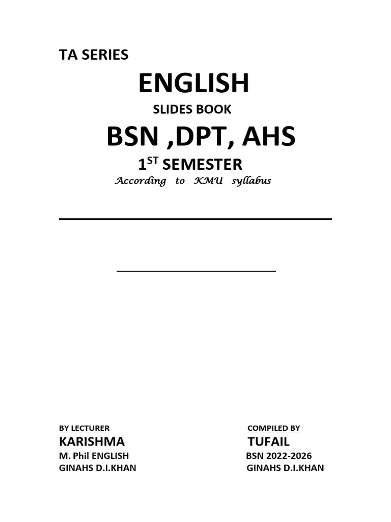 English Slides Book 1 | PDF | Pronoun | Verb