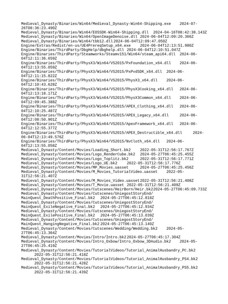 Manifest NonUFSFiles Win64 | PDF | Computer File Formats | Metadata Manifest NonUFSFiles Win64 | PDF | Computer File Formats | Metadata