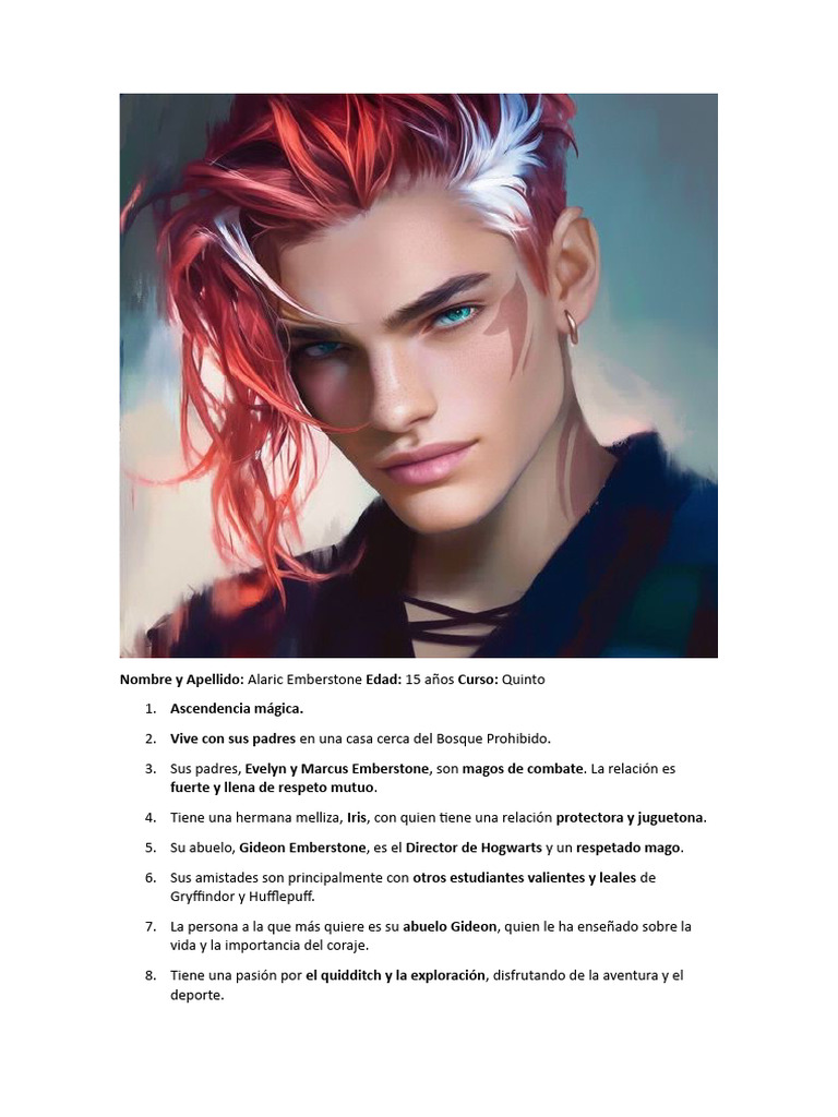 Alaric Embestone | PDF | Harry Potter