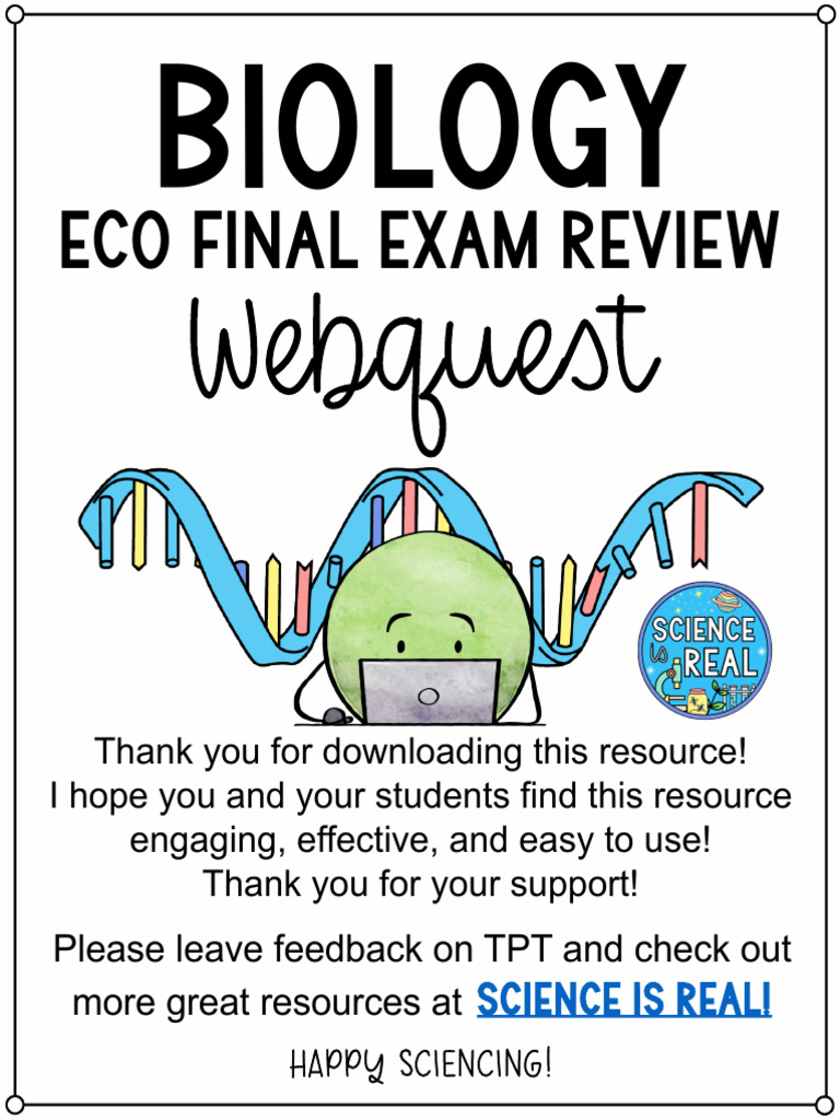 Biology Review Webquest | PDF | Translation (Biology) | Cellular ...