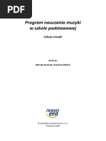 Scenariusz 3 Muzyczne Rozmowy Okresowa Budowa Utworu Muzycznego | PDF