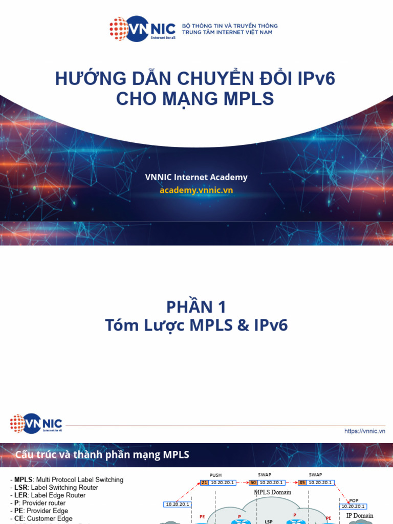 Ipv6 Mpls p1 | PDF