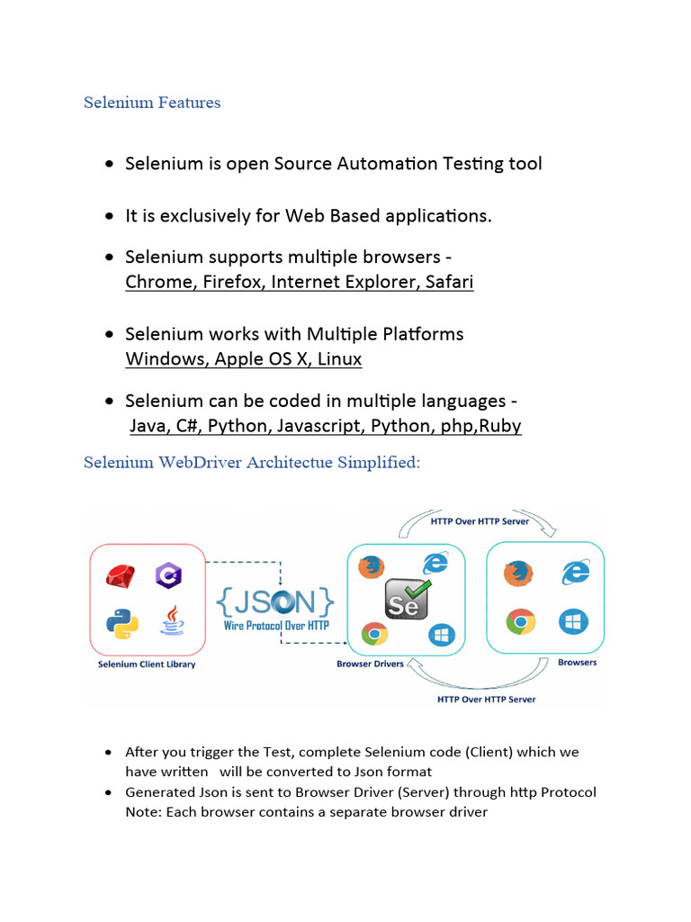 Selenium Section1,2 | PDF