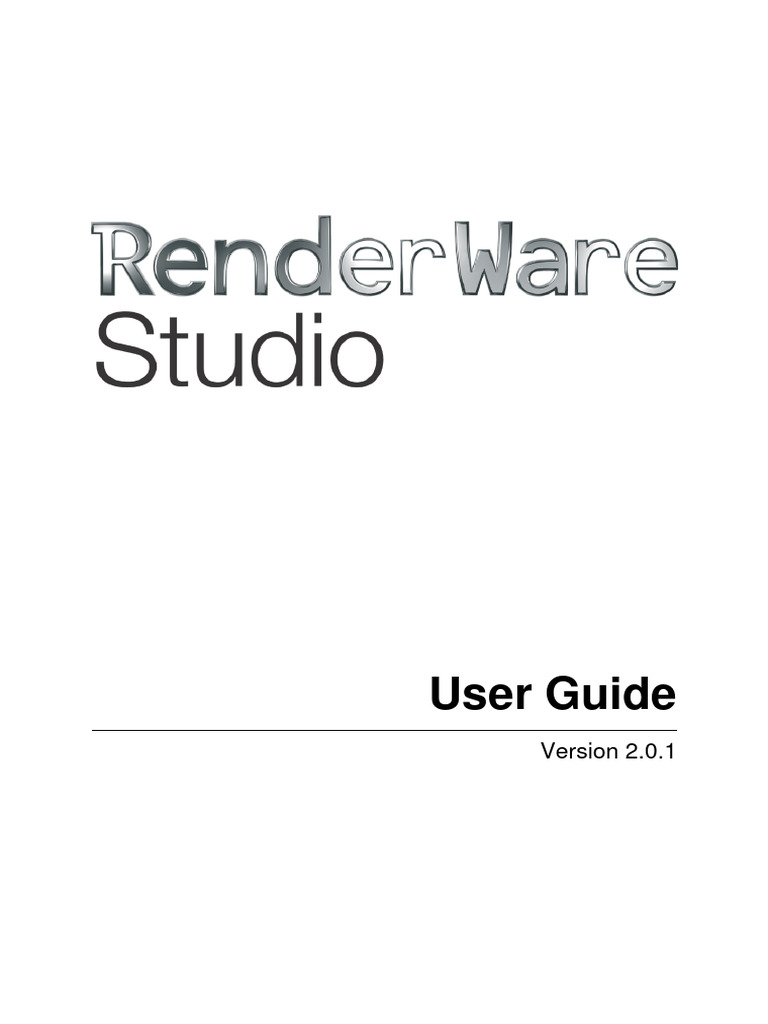 RenderWare Studio | PDF | Computer File | Databases