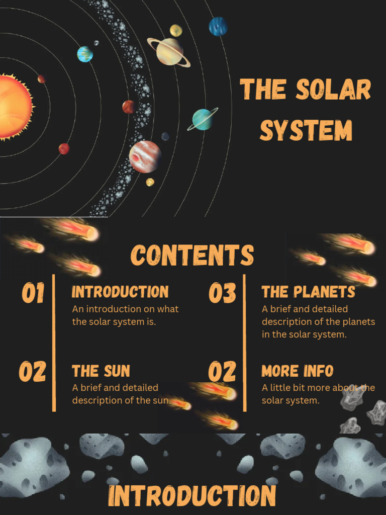 The Solar System | PDF | Planets | Solar System