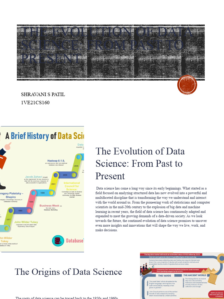 Evolution of Data Science Overview | PDF | Data Science | Machine Learning