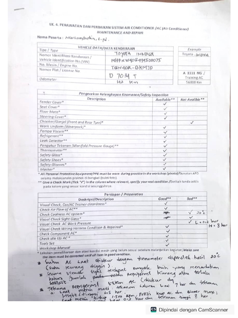 NK4 - Identifikasi Komponen Dan Prinsip Kerja AC - Nursamsudin, S.PD | PDF
