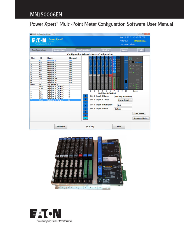 Power Xpert Multi Point Meter Configuration Software User Manual Mn150006en | PDF | Installation ...