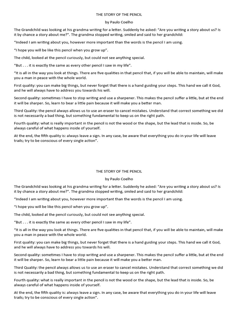 The Story of The Pencil | PDF | Multimedia | Adobe Flash