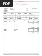 Arrival Report Format Example | PDF