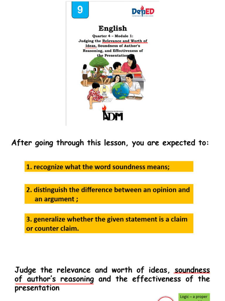 Judging Soundness of Author's Reasoning | PDF | Argument | Reason