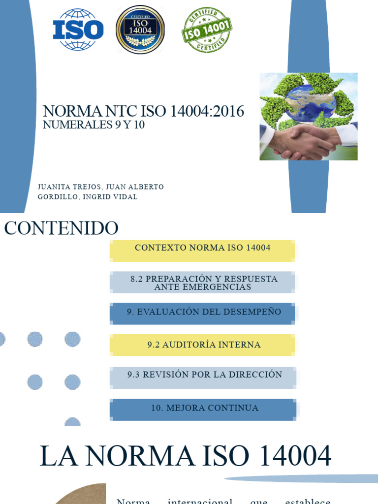 Norma ISO 14004 Respuesta y Control | PDF | Auditoría | Entorno natural