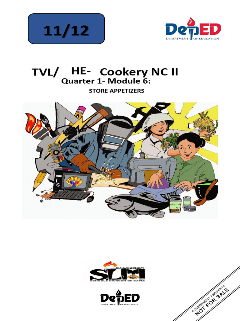 SLM Cookery NC II Module 6 - Final | PDF | Learning | Shelf Life