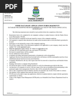 Vendor Forms Application - City of Tshwane Metropolitan Municipality ...