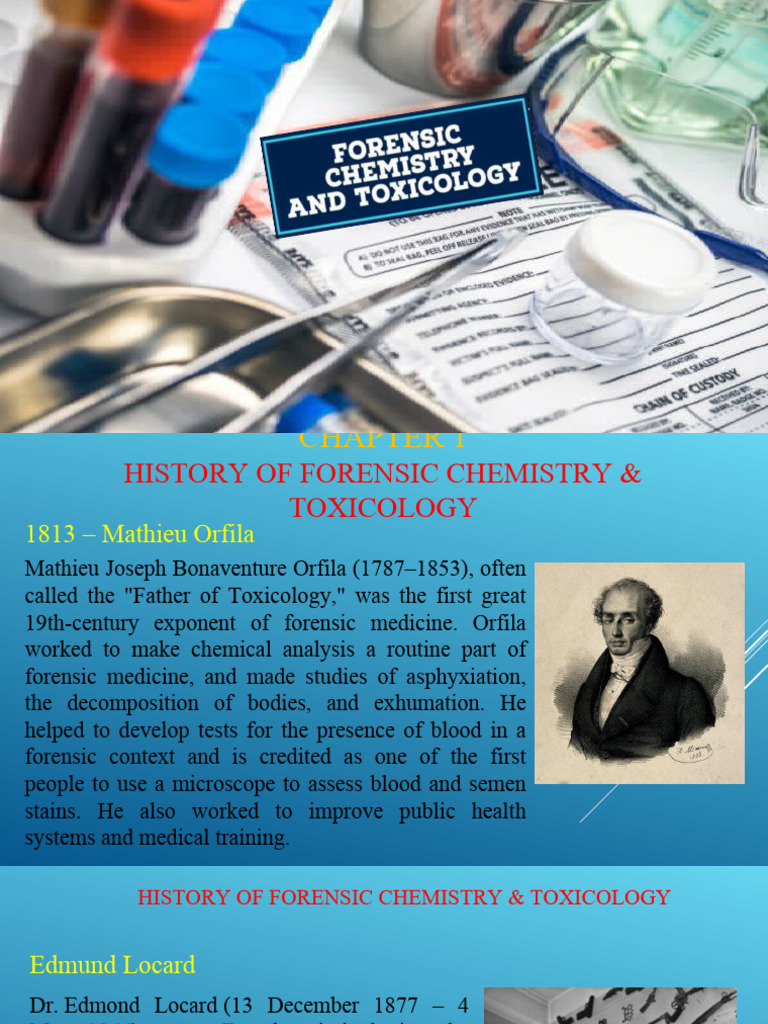 Forensic Chemistry Chapter 1 3 | PDF | Spectrophotometry | Forensic Science