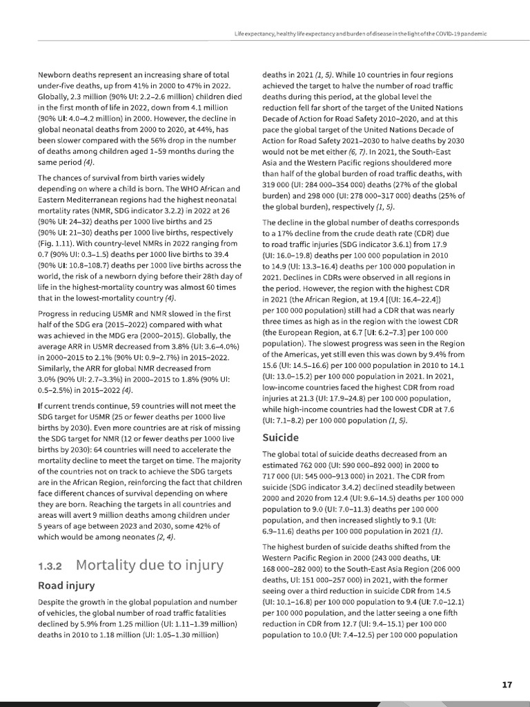 World Health Statistics 2024 17-32 | PDF