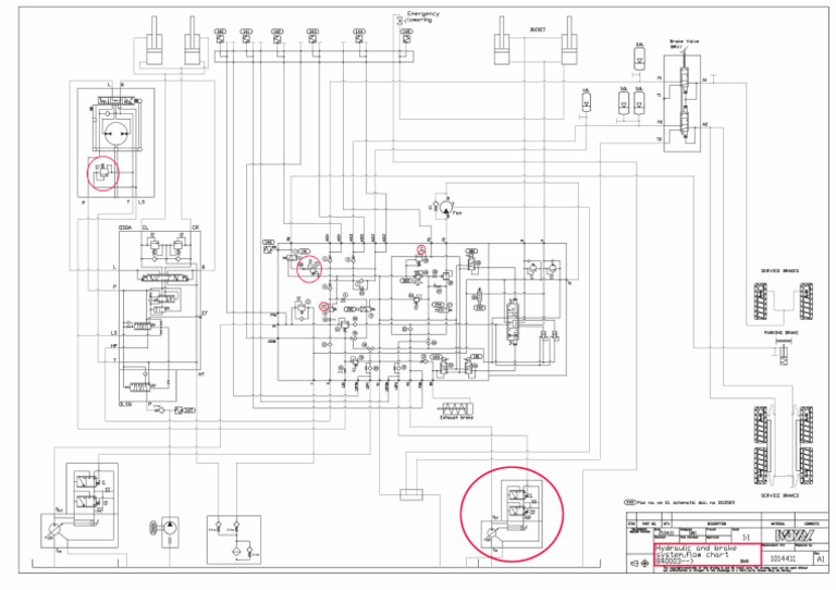 DA40 Hydraulic Diagram Two Pumps | PDF