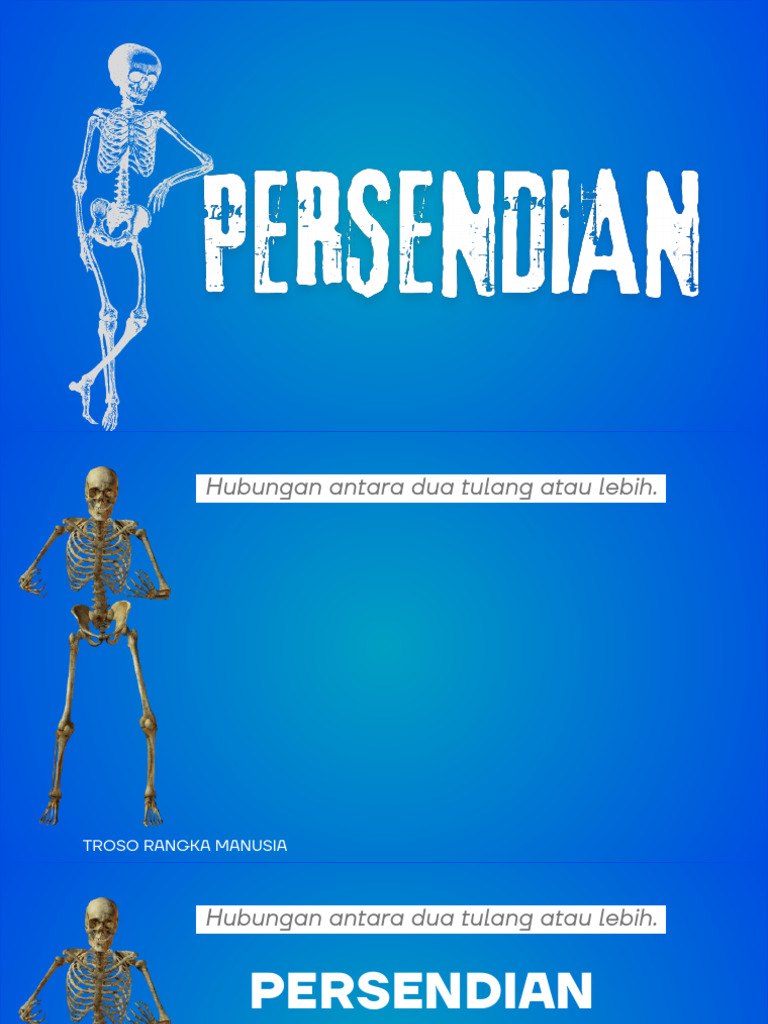 Jenis-jenis Persendian Manusia | PDF