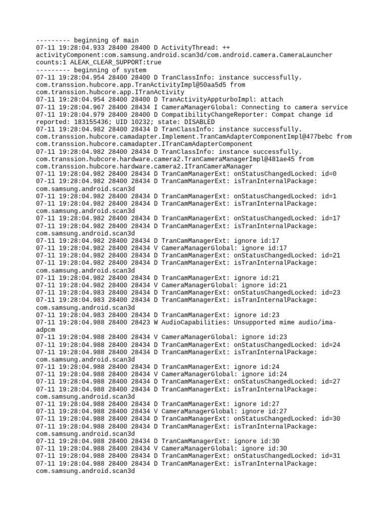 Log Cat 1720697284869 | PDF | Java (Programming Language) | Software Engineering