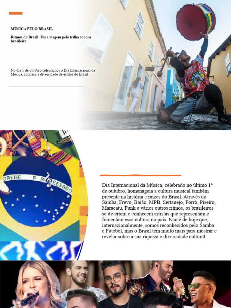 Ritmos e Estilos da Música Brasileira | PDF | Brasil | Rock (música)