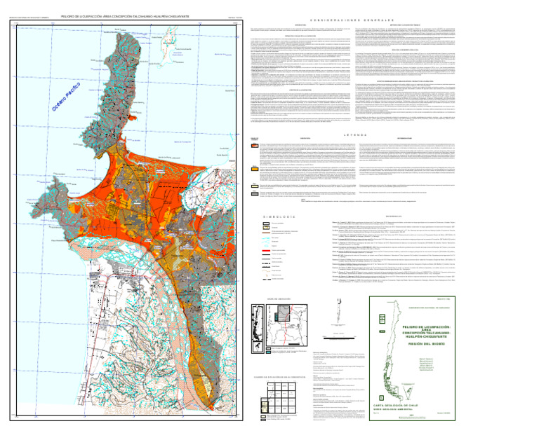 Peligro de Licuacion - Gran Concepcion | PDF | Temblores | Geología