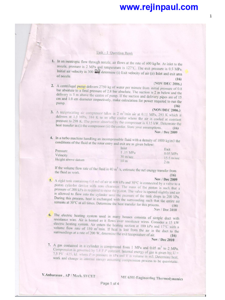 ME8391 Notes Rejinpaul | PDF