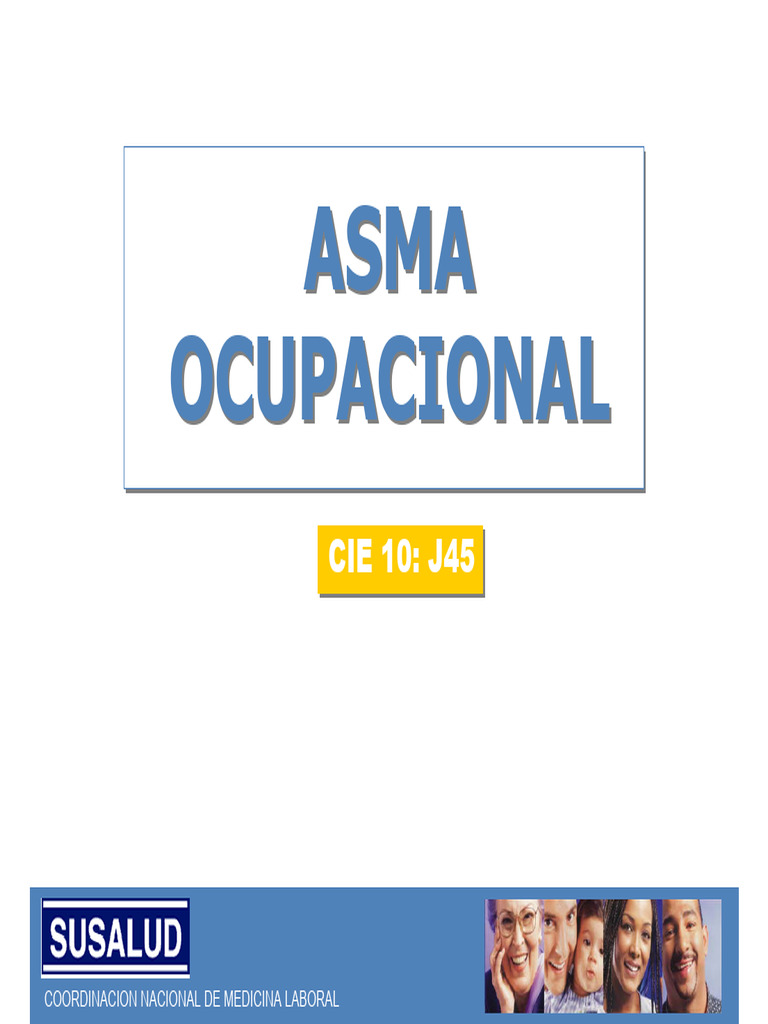 Asma Ocupacional | PDF | Asma | Alergia