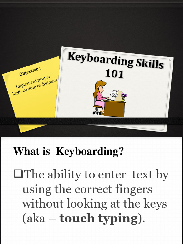Essential Keyboarding Skills Guide | PDF | Human Factors And Ergonomics ...