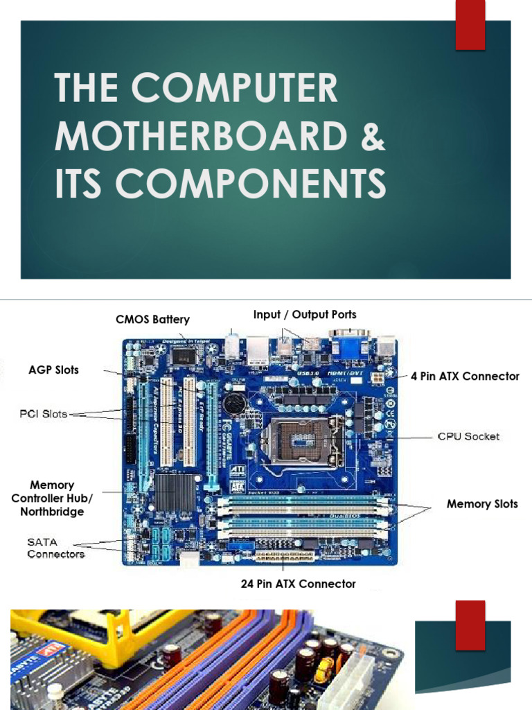 The Computer Motherboard Its Components | PDF | Classes Of Computers ...