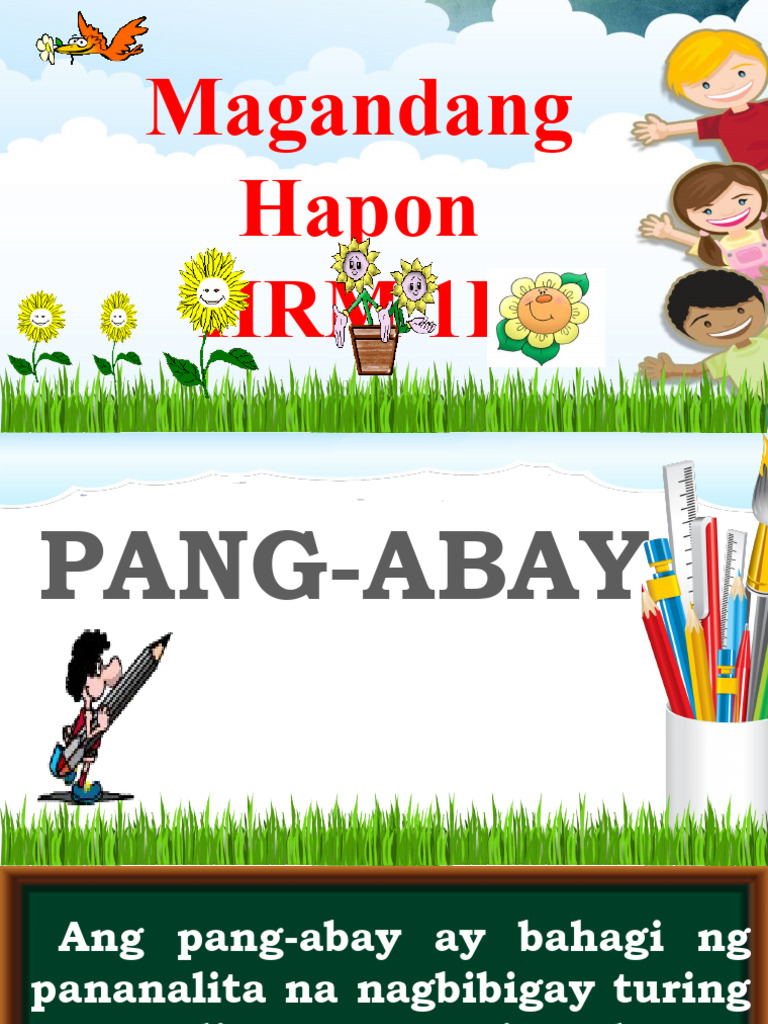Power Point Pang-Abay | PDF