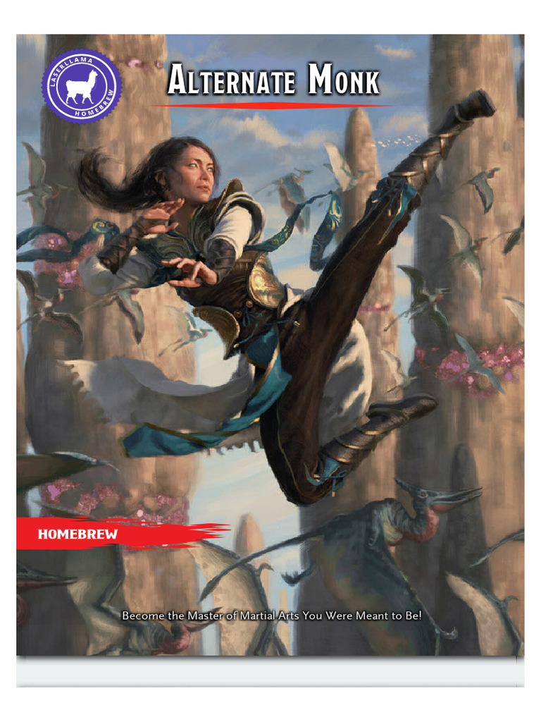 Alternate Monk GM Binder | PDF