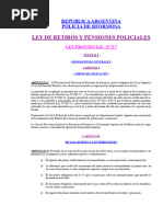 Ley 21.965 - Organica de La PFA | PDF | Policía | Regulación