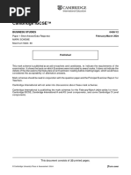 Mark Scheme for Accounting 9706/22 | PDF | Balance Sheet | Business ...
