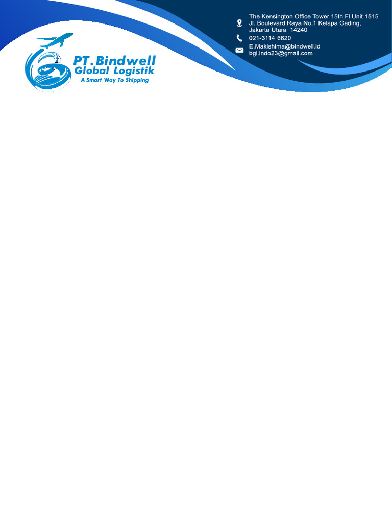 Kop Surat PT Bindwell | PDF