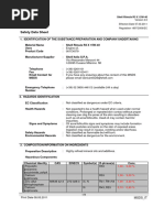 Msds PB (NO3) 2 | PDF | Personal Protective Equipment | Fires
