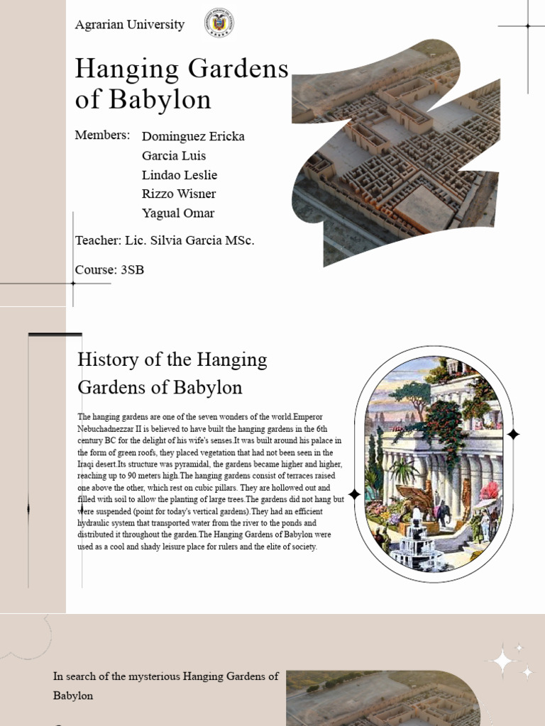 Hanging Gardens of Babylon 20240729 223915 0000 | PDF | Economies