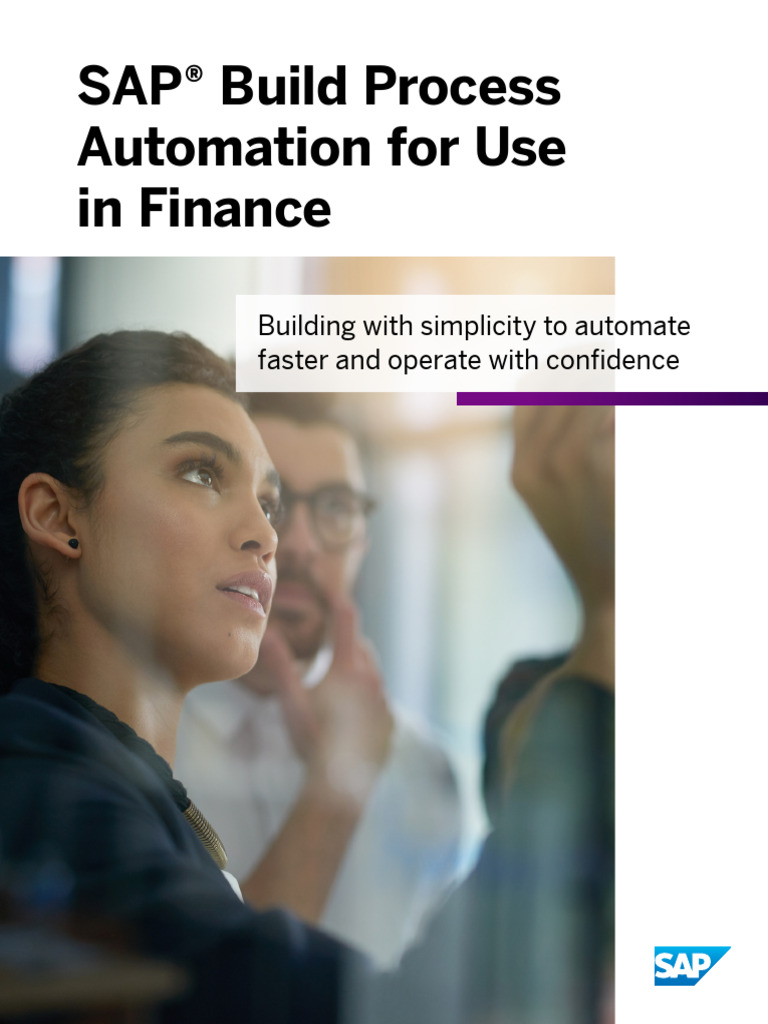 SAP Build Process Automation For Use in Finance | PDF | Automation ...